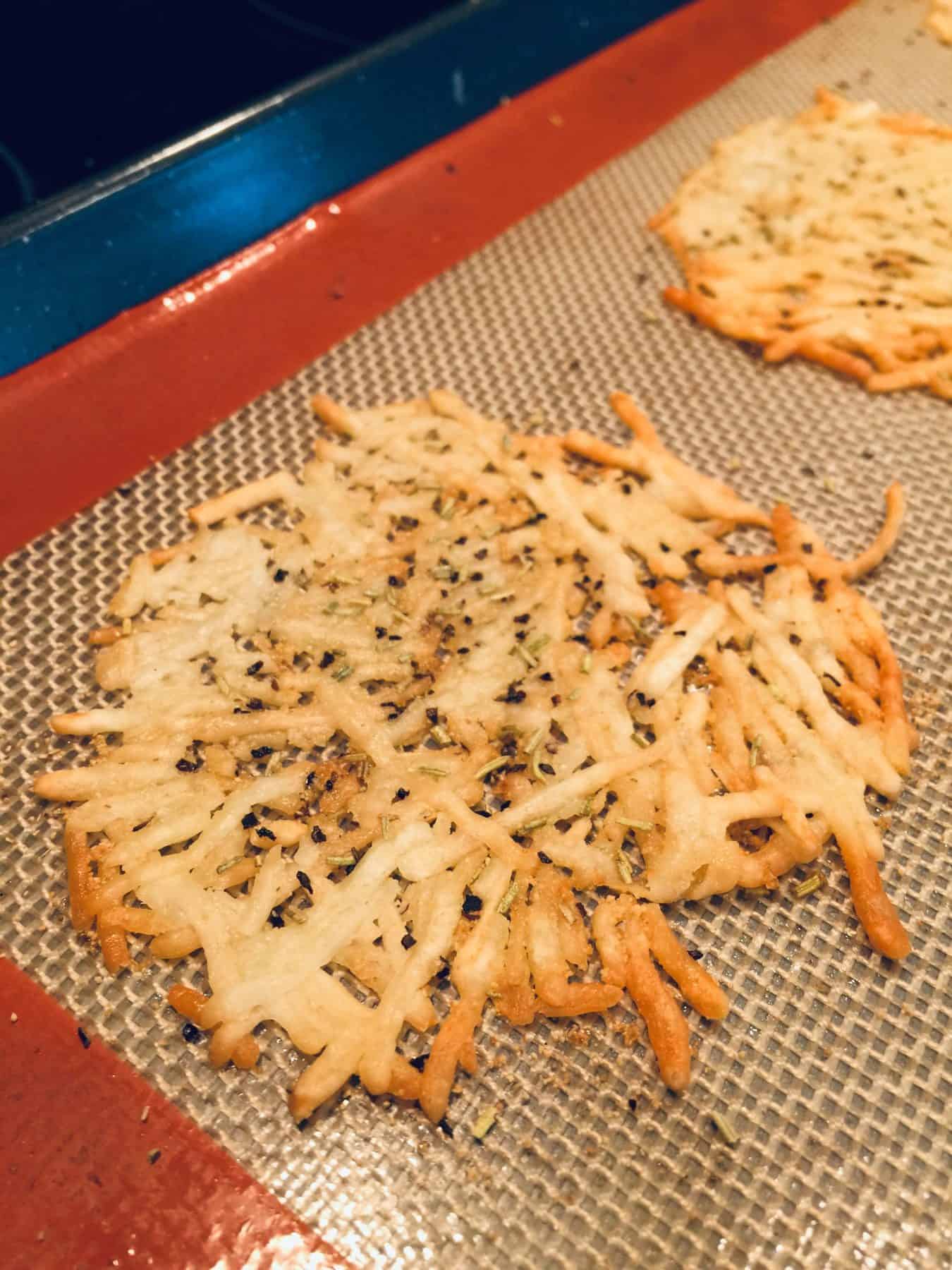 Parmesan Crisps (Frico) ~ The Recipe Bandit
