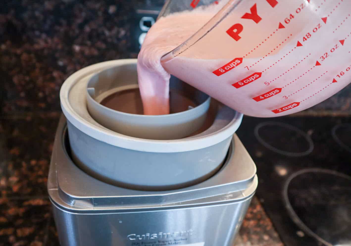 Homemade Fresh Strawberry Gelato ~ The Recipe Bandit