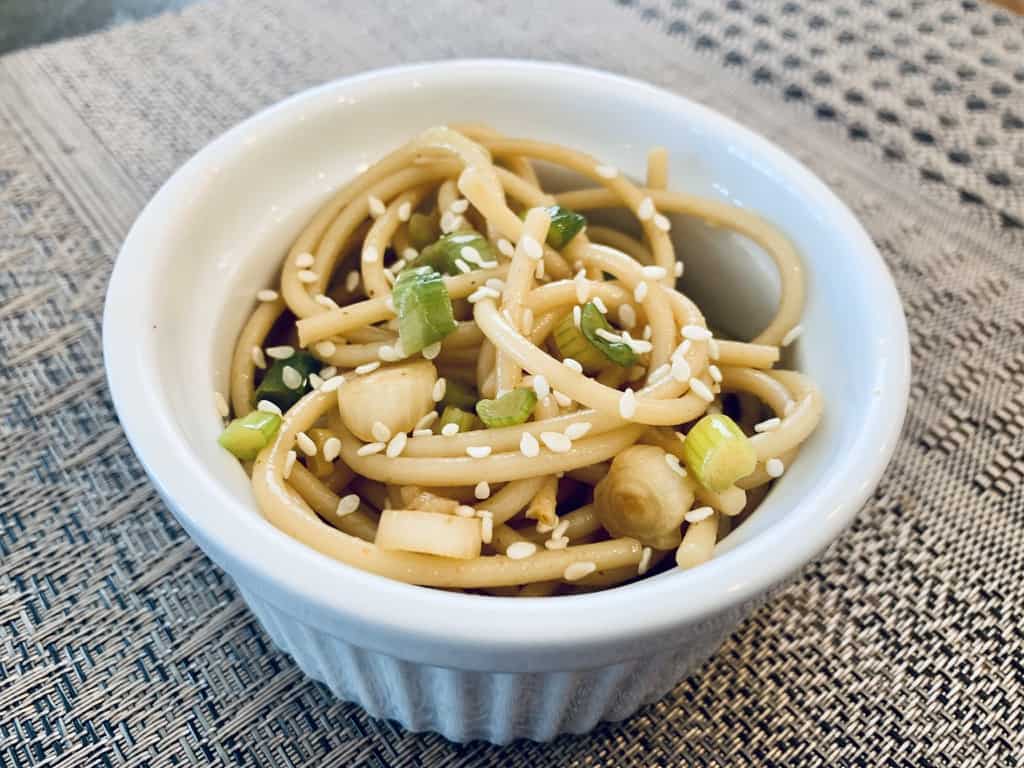 Super Simple Sesame Noodles ~ The Recipe Bandit