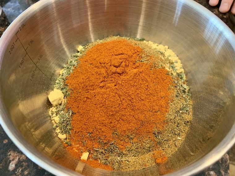 Bone Dust Spice Blend BBQ Dry Rub ~ The Recipe Bandit