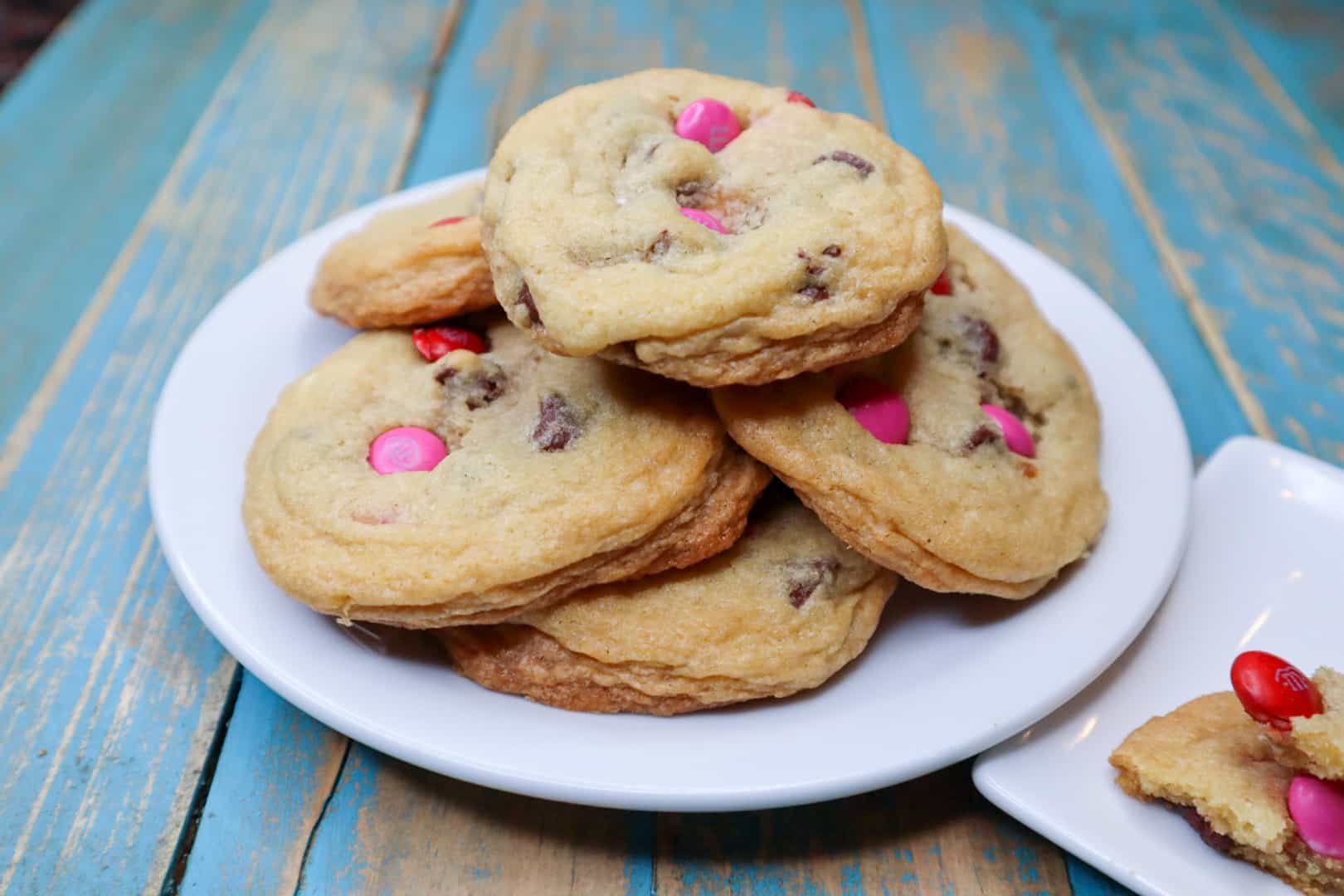 Soft & Chewy Chocolate Chip M&M Cookies ~ The Recipe Bandit