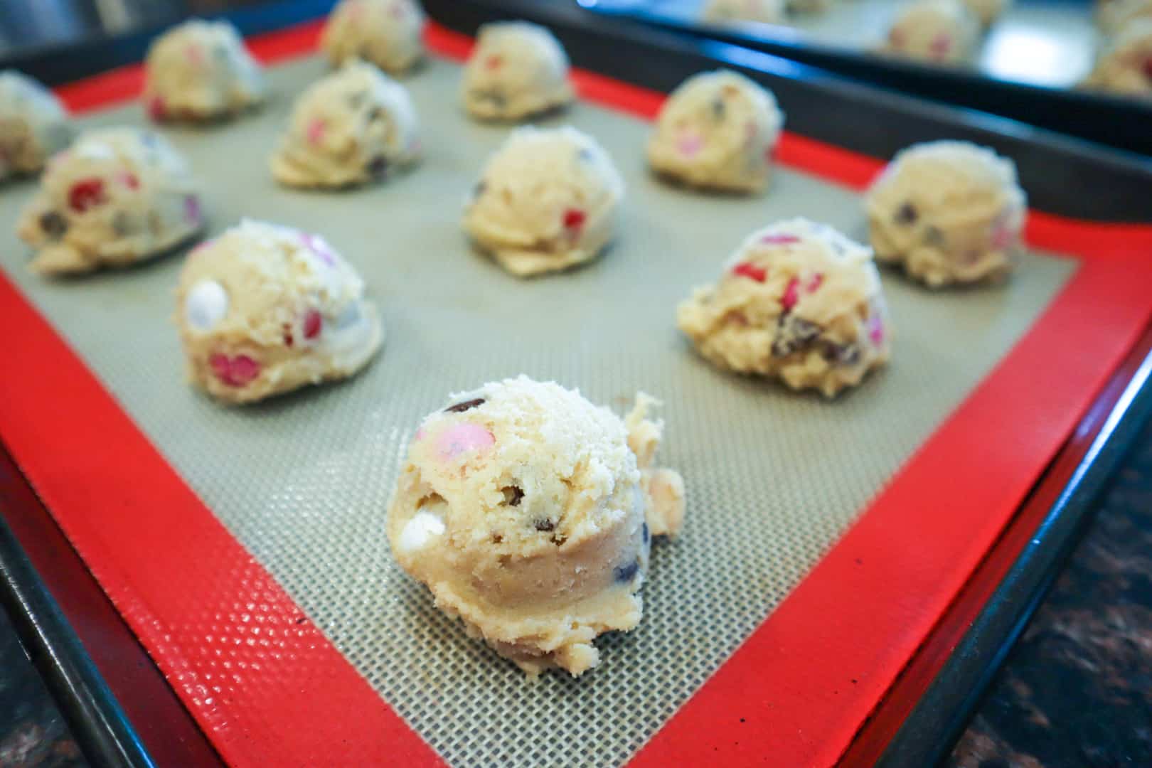Soft & Chewy Chocolate Chip M&M Cookies ~ The Recipe Bandit