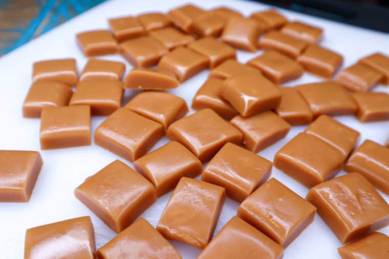 Homemade Soft Caramels ~ The Recipe Bandit