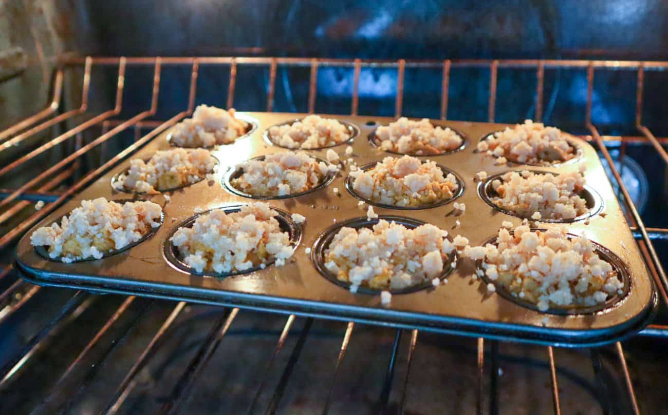Pumpkin Pecan Streusel Muffins ~ The Recipe Bandit