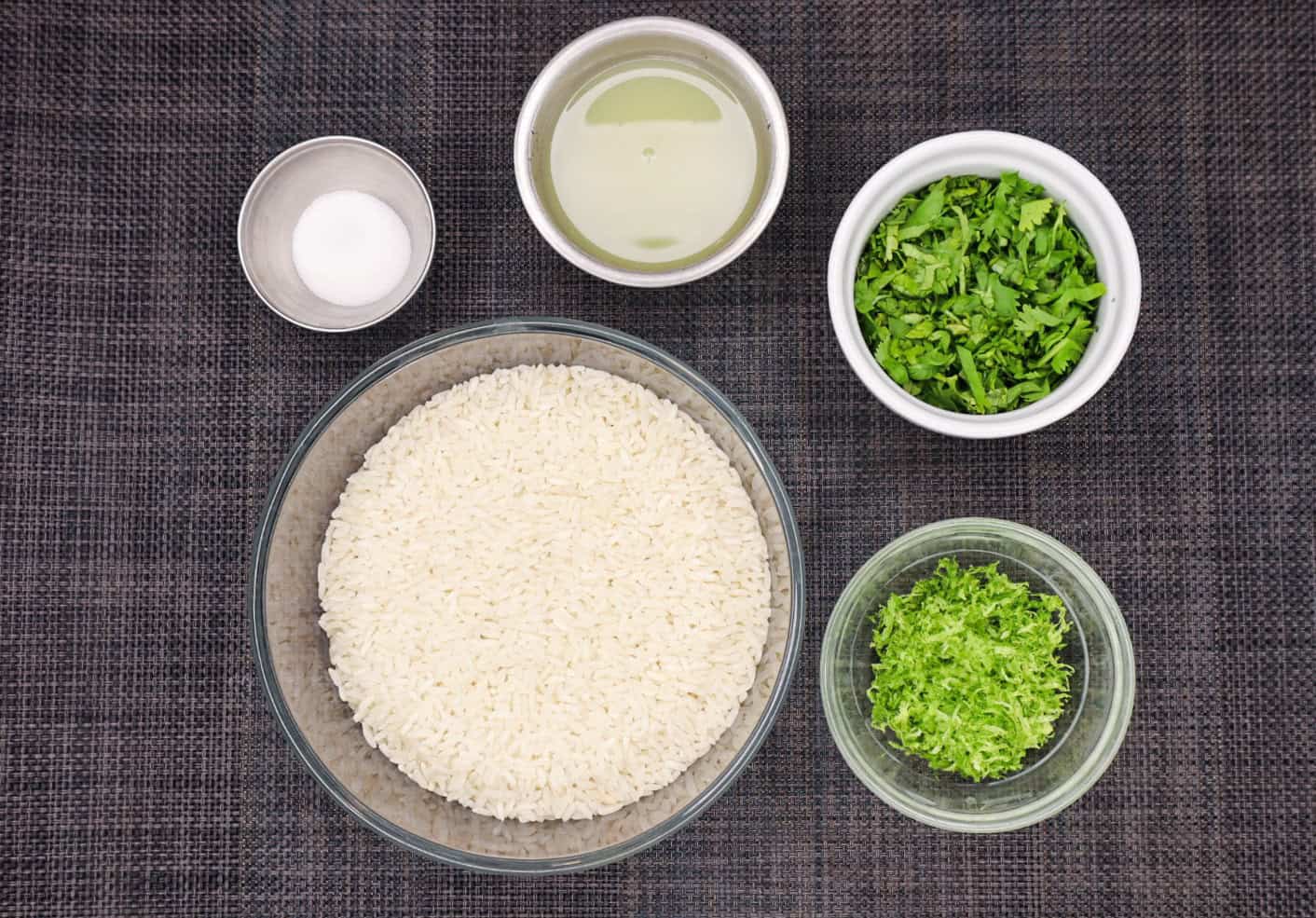 Five Minute Cilantro Lime Rice ~ The Recipe Bandit