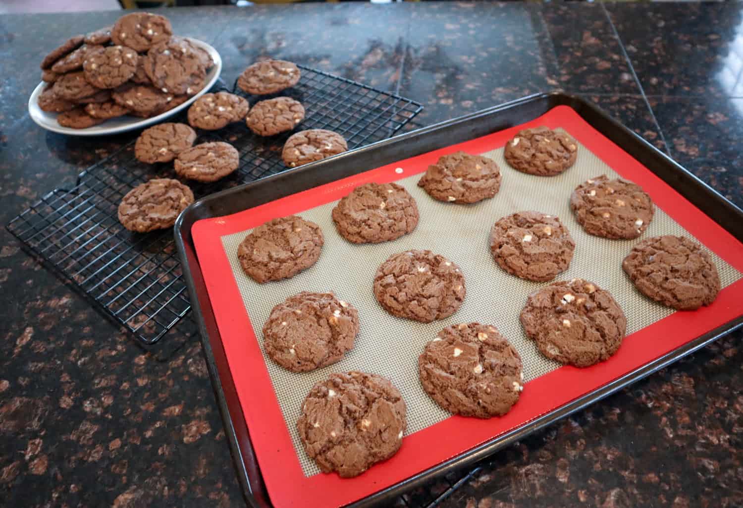 Hot Chocolate Cookies ~ The Recipe Bandit