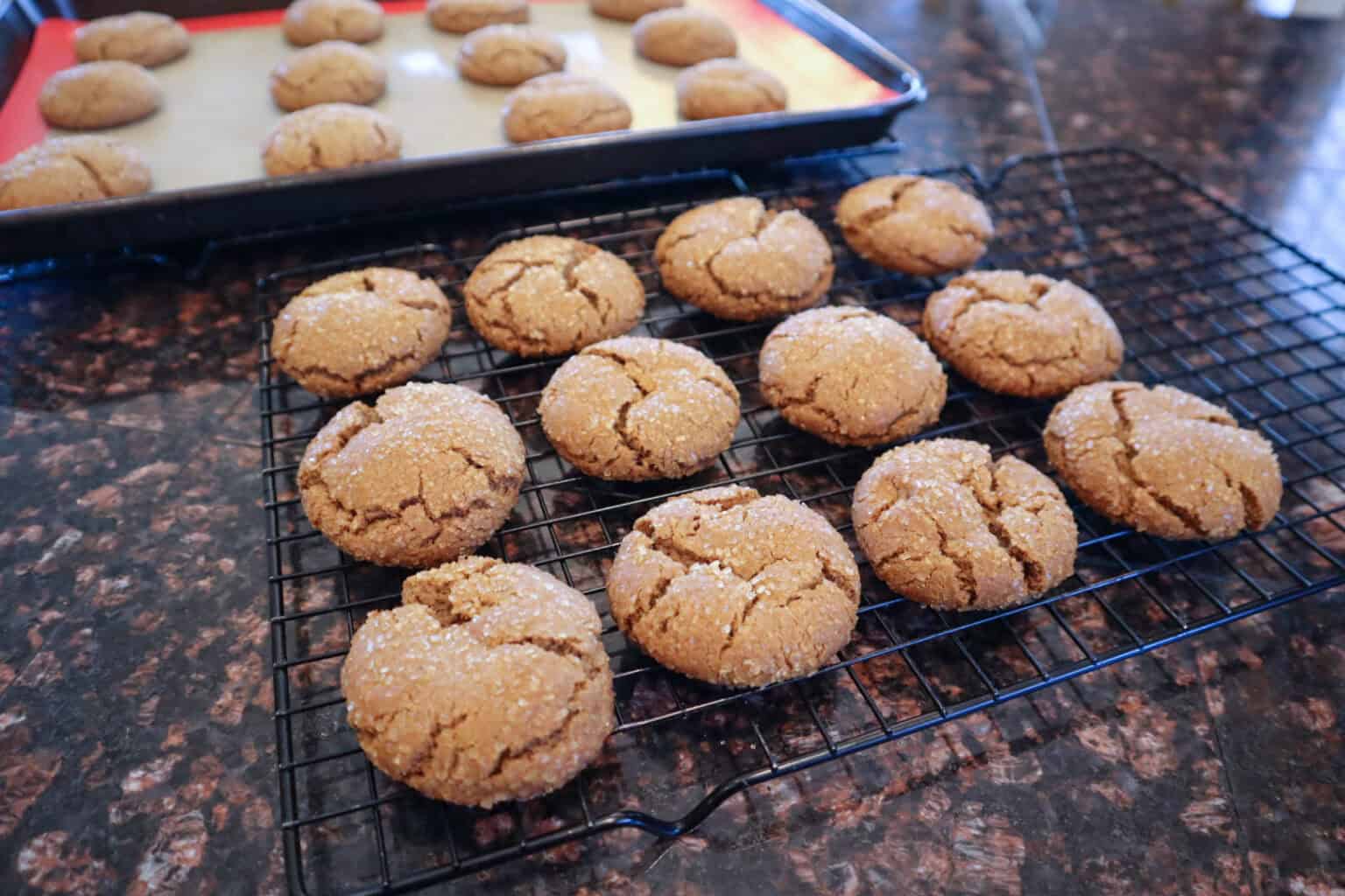 Grandma's Molasses Cookies ~ The Recipe Bandit