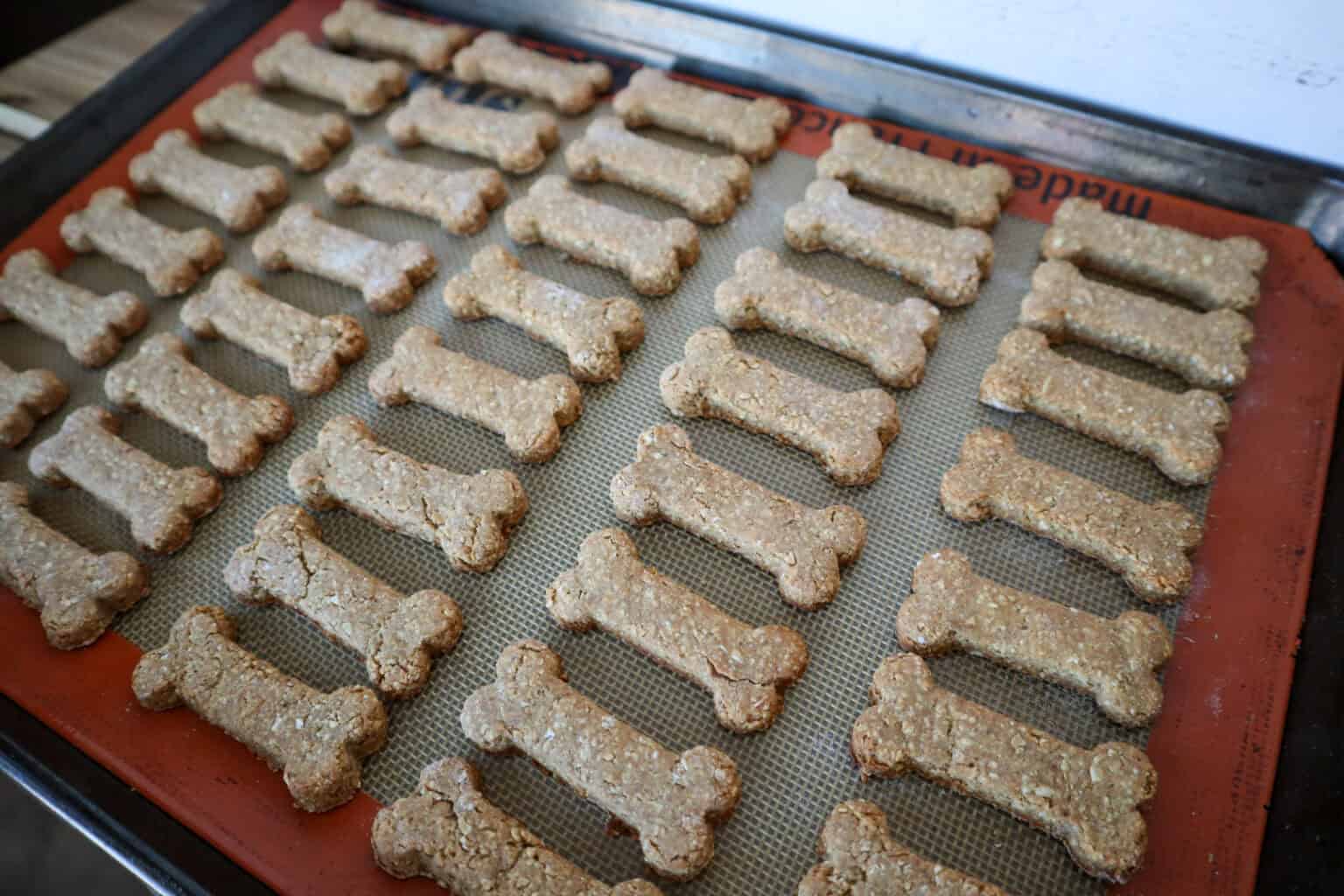 Homemade Peanut Butter & Banana Dog Treats ~ The Recipe Bandit