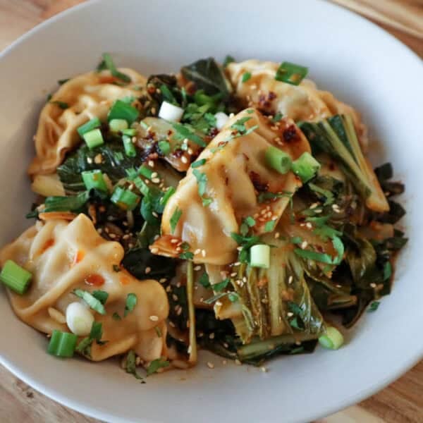 Weeknight Asian Dumpling Dinner ~ The Recipe Bandit